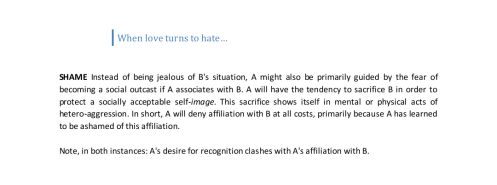 TYPES OF THE SCAPEGOAT MECHANISM – SCAPEGOAT SHADOWS